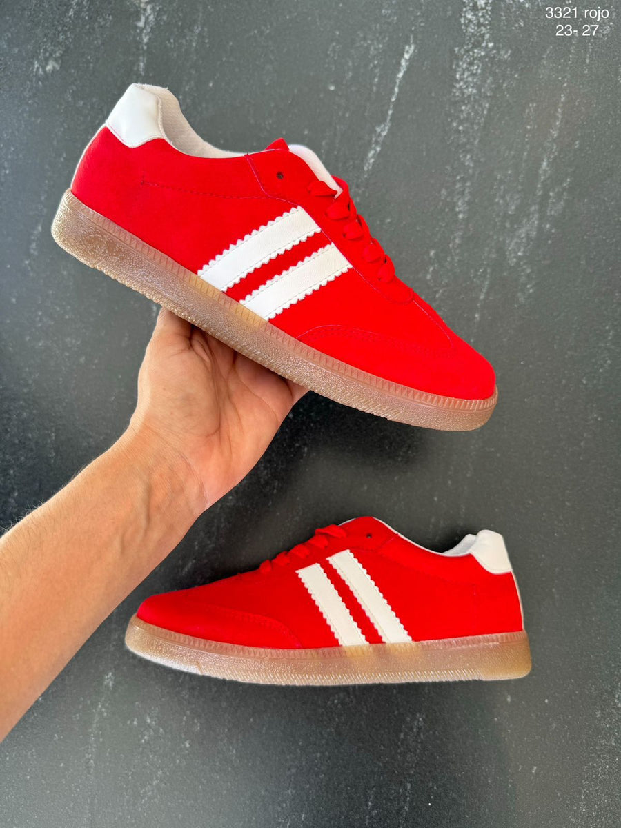 Tenis estilo Samba Rojos – Pisanto
